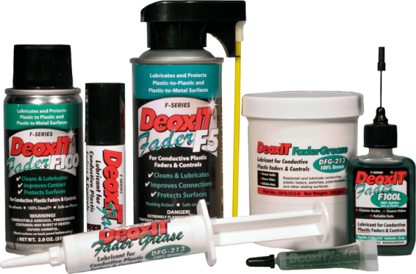 Contact Cleaners - Removes Corrosion & Oxidisation - Lubricants